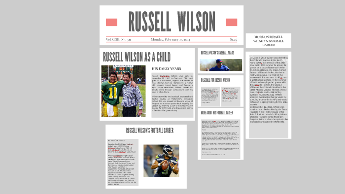RUSSELL WILSON by drew deutsch on Prezi