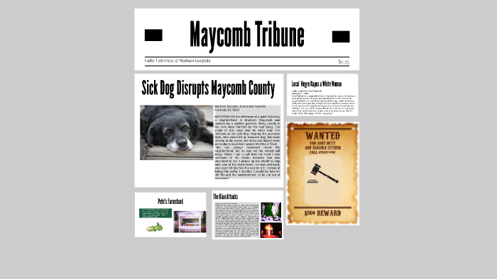 Maycomb Tribune by Madison Gargiulo on Prezi