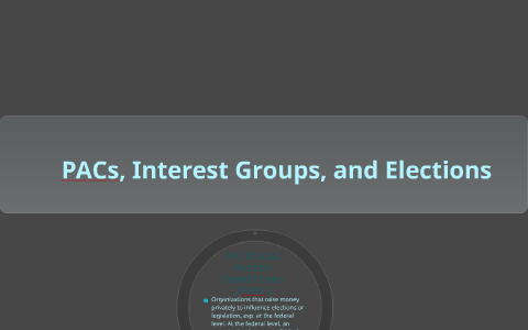 Political Action Committees (PACs) by Emily Cox on Prezi