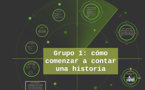 Grupo 1: cómo comenzar a contar una historia by SONIA TELLO on Prezi