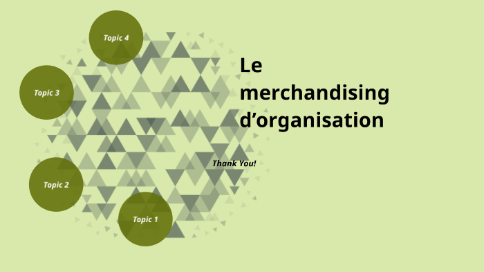 Le merchandising d’organisation by Joséphine Blanckaert on Prezi