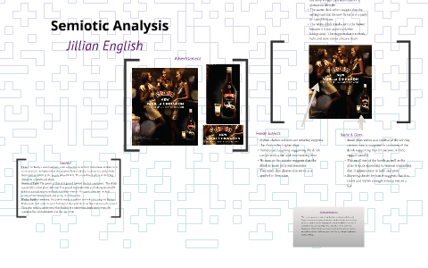Semiotic Analysis by Jillian English on Prezi
