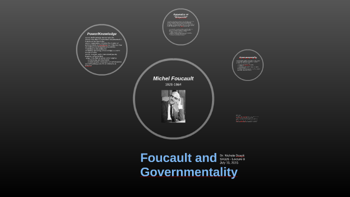 Foucault and Governmentality by Nichole Dusyk on Prezi