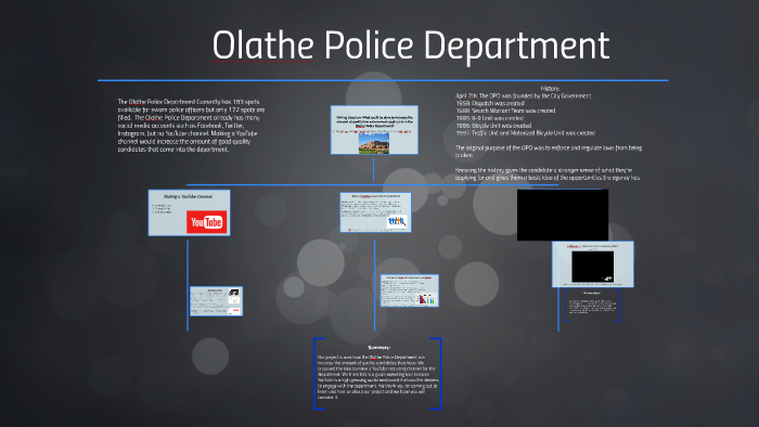 Olathe Police Department by haley garnett on Prezi