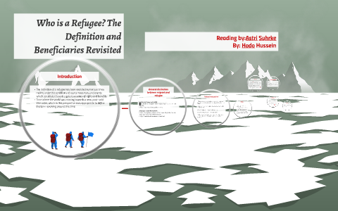 Who is a Refugee? The Definition and Beneficiaries Revisited by Hodo ...
