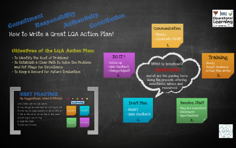 OLC2013 - How to Write a Great LQA Action Plan! by Susieya JZ on Prezi