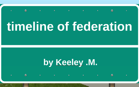 timeline of federation by keeley marshall on Prezi