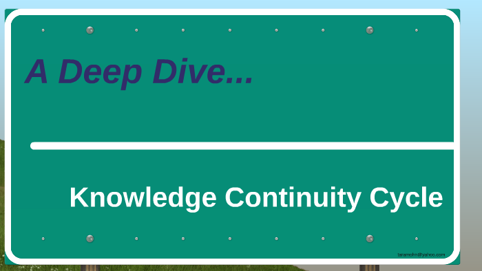 A Deep Dive into the Knowledge Continuity Cycle by Tara Mohn on Prezi