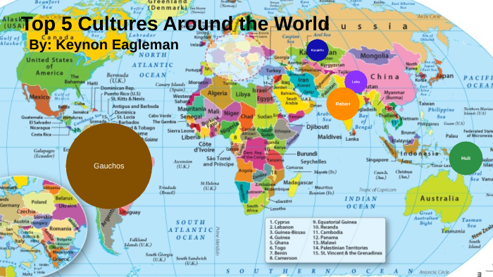 Top 5 Cultures around the world by Keynon Eagleman on Prezi