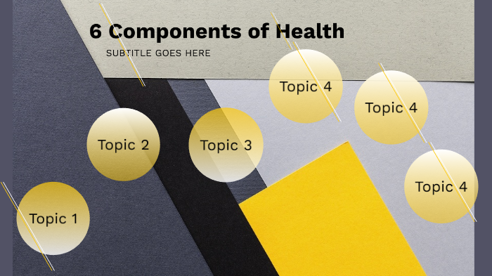 6 Components of Health by nick davila on Prezi