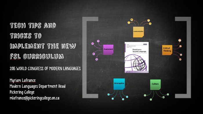 Tech Tips and Tricks to Implement the New FSL Curriculum by M L on Prezi