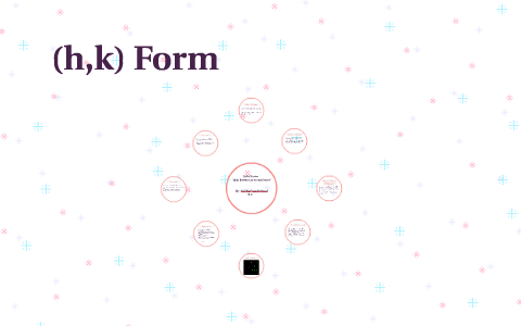 (h,k) Form by Ashlyn Vanderhoof on Prezi