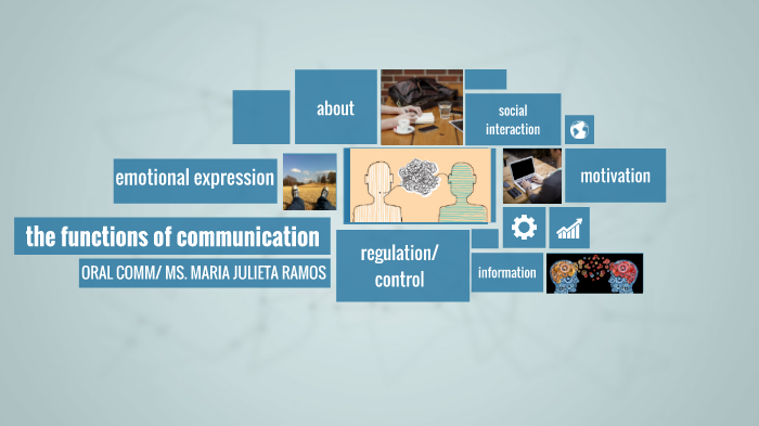 the functions of communication by Maria Julieta Ramos on Prezi