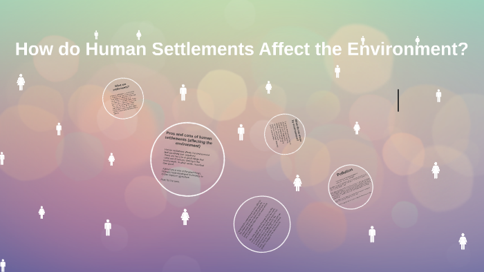How do Human Settlements Affect the Environment? by Sharniya Murugadas