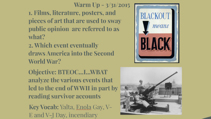 World War II 1942 - 1945 by Martian Teacher on Prezi