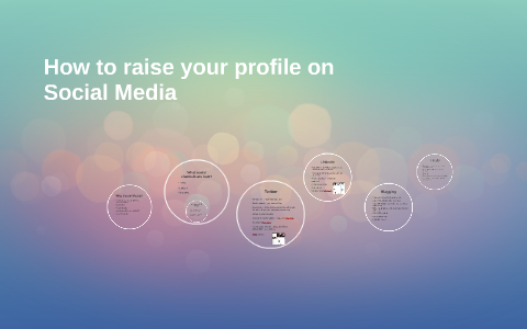 How to raise your profile on Social Media by Laura Barton on Prezi