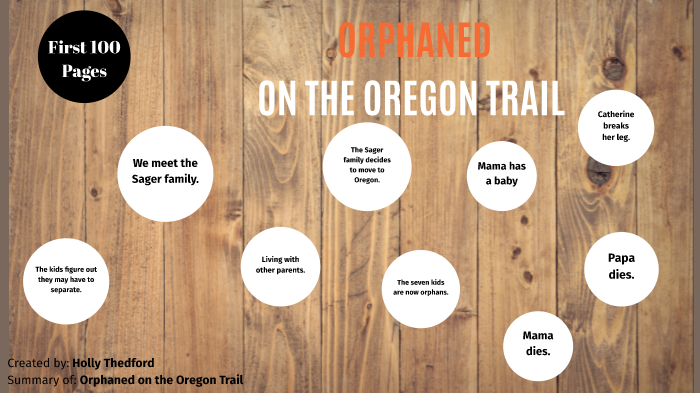 Orphaned On The Oregon Trail Summary by Holly Thedford on Prezi