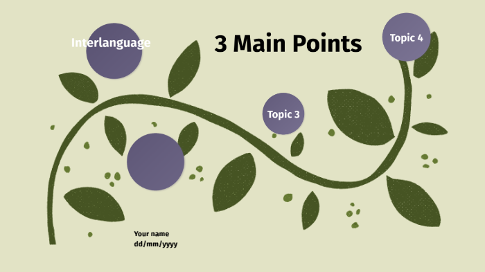 3 Main Points by Erin Bailey on Prezi