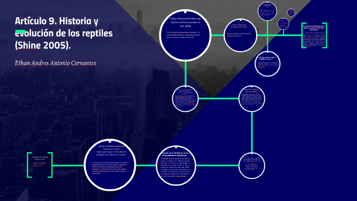 Artículo 9. Historia y evolución de los reptiles (Shine 2005 by Ethan ...