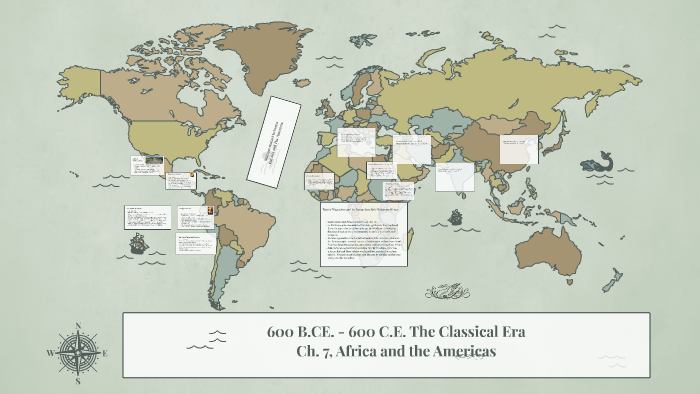 Ch. 7 Strayer Africa and the Americas (600 B.C.E. - 600 C.E.) by Miriam ...