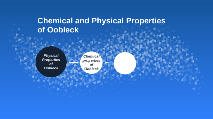 Physical and Chemical properties of Oobleck assessment by David Haseli ...