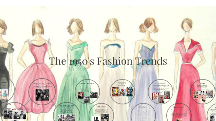 The 1950's Fashion Trends by Cristyn Nicole on Prezi