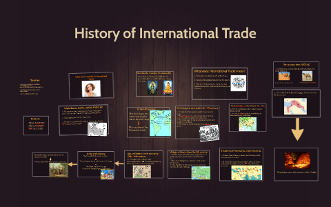 History of International Trade by Amina Tamurt on Prezi