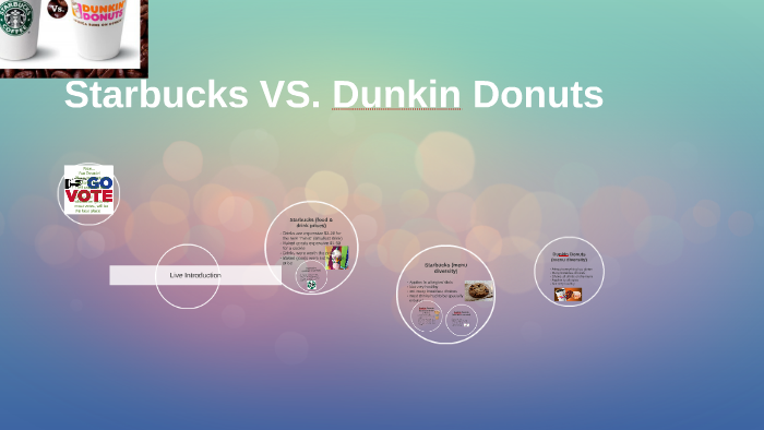 Starbucks VS. Dunkin Donuts by meghan smith on Prezi