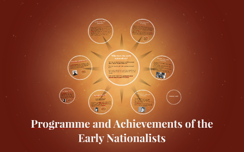 Programme and Achievements of the Early Nationalists by Elvis Rodrigues ...