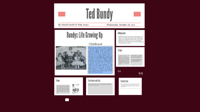 Ted Bundy by matt anaya on Prezi