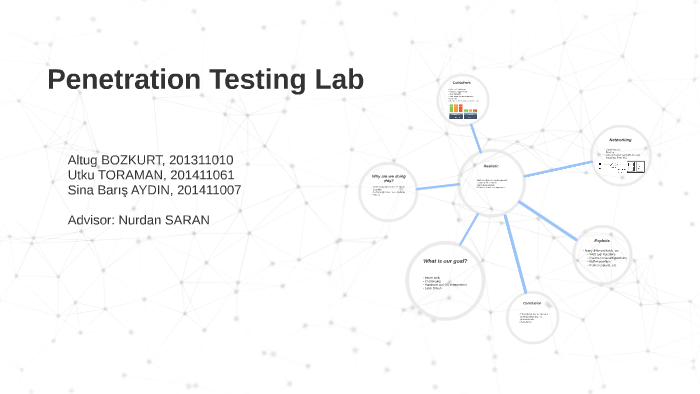 Penetration Testing Lab by Utku Toraman on Prezi