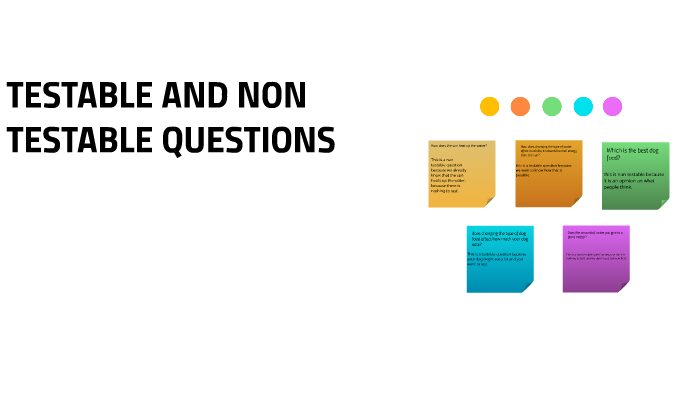 testable and non testable quetions. by Bryanna Hamm on Prezi