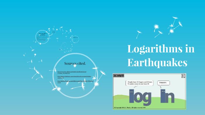 Logarithms in Earthquakes by Omari Leftwich on Prezi