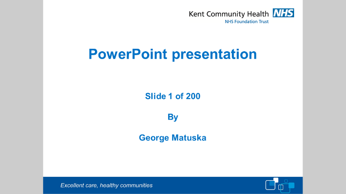 Is PowerPoint the only way? by George Matuska on Prezi