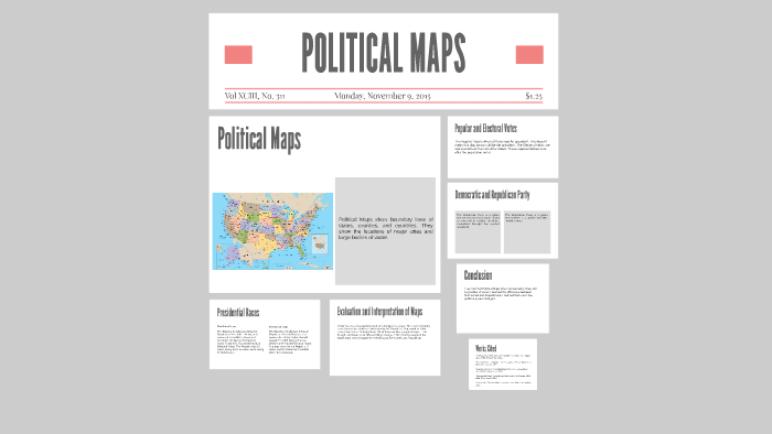 POLITICAL MAPS by
