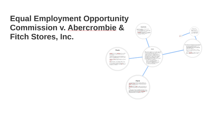 Equal Employment Opportunity Commission v. Abercrombie & Fit by Alexis ...