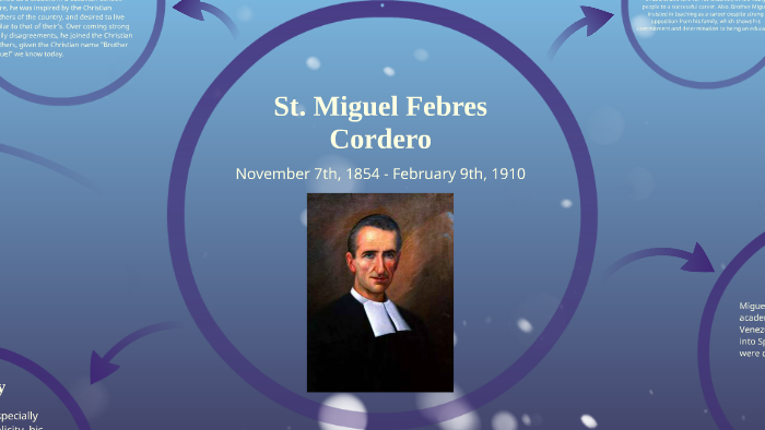 St. Miguel Febres Cordero by on Prezi