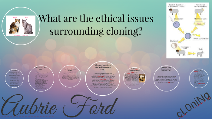 What are the ethical issues surrounding cloning? by Aubrie Ford on Prezi