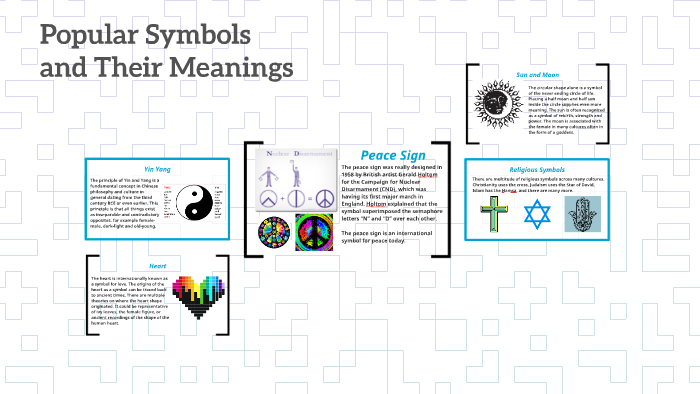 Popular Symbols and Their Meanings by Amber McIntyre on Prezi