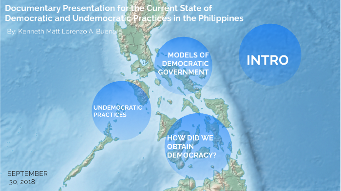 Documentary Presentation for the Current State of Democratic and ...