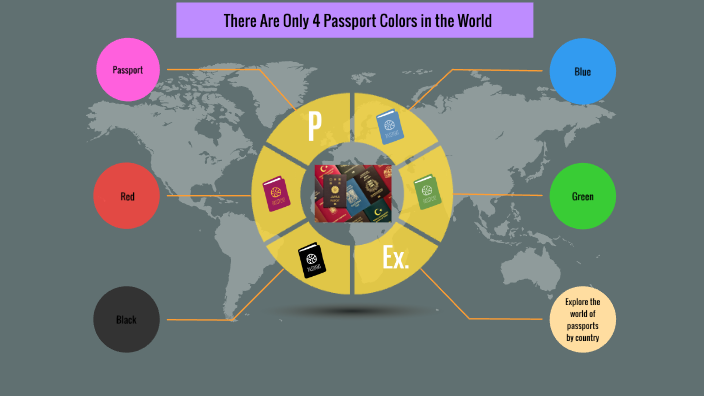 There Are Only 4 Passport Colors in the World by chanoknan chookhao on ...