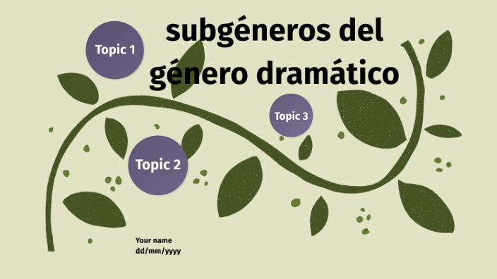 Subgéneros del genero dramático by mireya Magali bazan mendez on Prezi