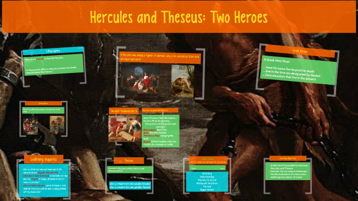 Hercules and Theseus: Two Heroes by Theresa Kuhn on Prezi