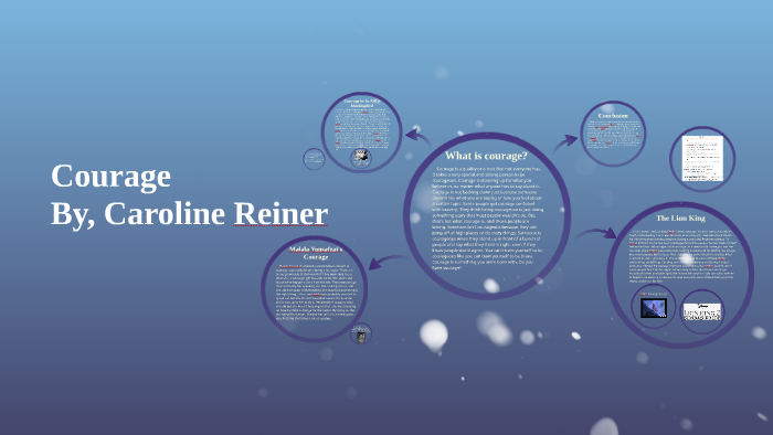 Courage by Caroline Reiner on Prezi