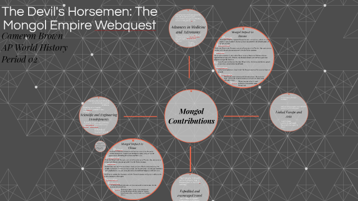 The Devil's Horsemen: The Mongol Empire Webquest by Cameron Brown on Prezi