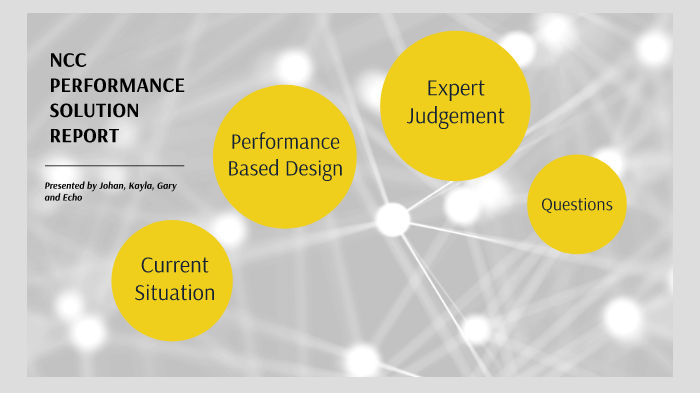 NCC Performance Solution Report by Xiaoshuang Zhang on Prezi