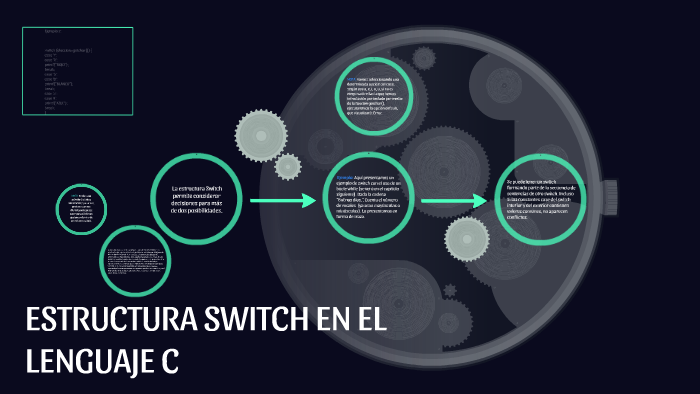 ESTRUCTURA SWITCH EN EL LENGUAJE C by Tonystreep Full on Prezi