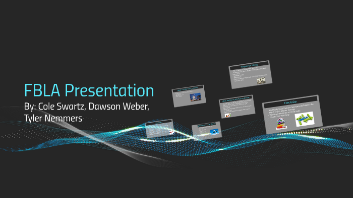 FBLA Presentation by Cole Swartz on Prezi