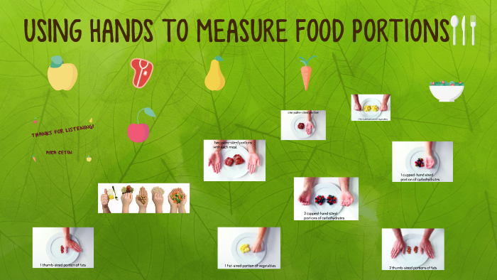 USING HANDS TO MEASURE FOOD PORTIONS by Ayca Cetin