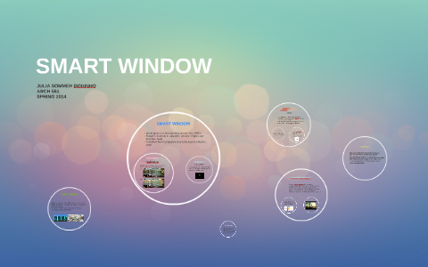 SMART WINDOW by on Prezi
